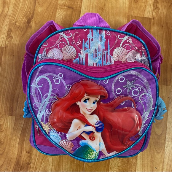 Accessories | Disney Little Mermaid Kid Small Backpack | Poshmark